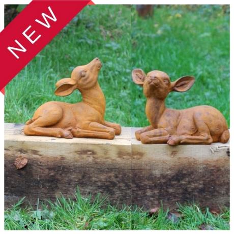 Mini Fawn Friends Statues For Sale – Lime Cross Nursery